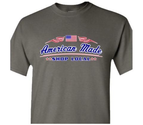 American Made T-shirt | All Star Screen Designs